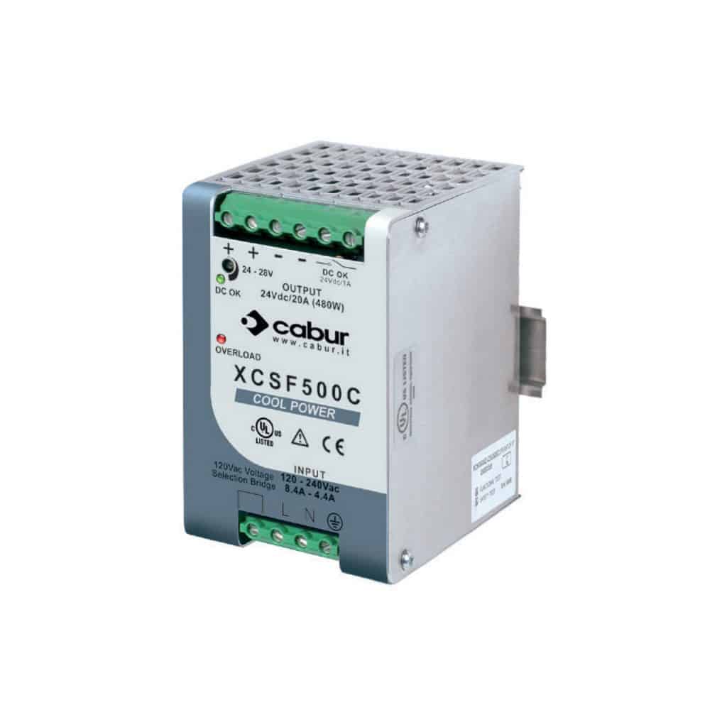 CABUR mod. XCSF500C single power supplies CSF SERIES