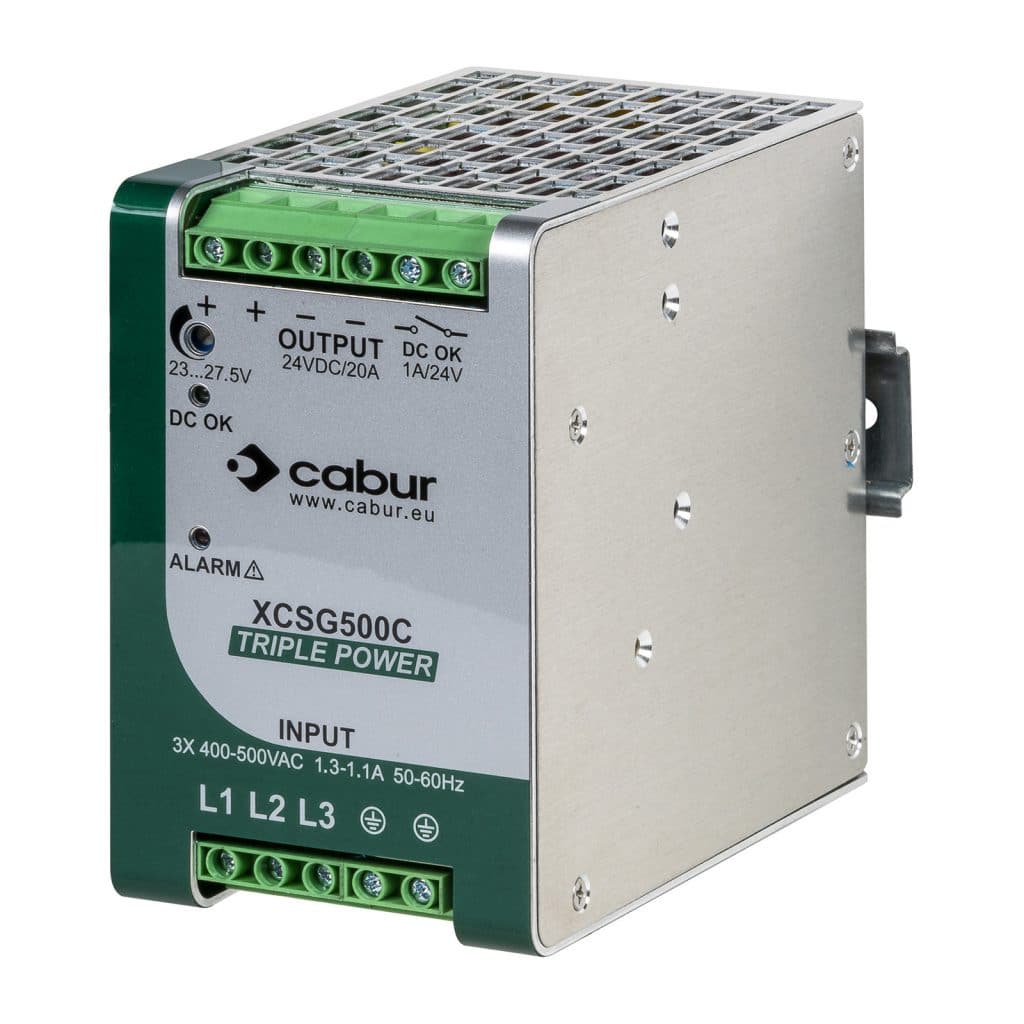 CABUR mod. XCSG500C 3-phase power supplies CSG SERIES