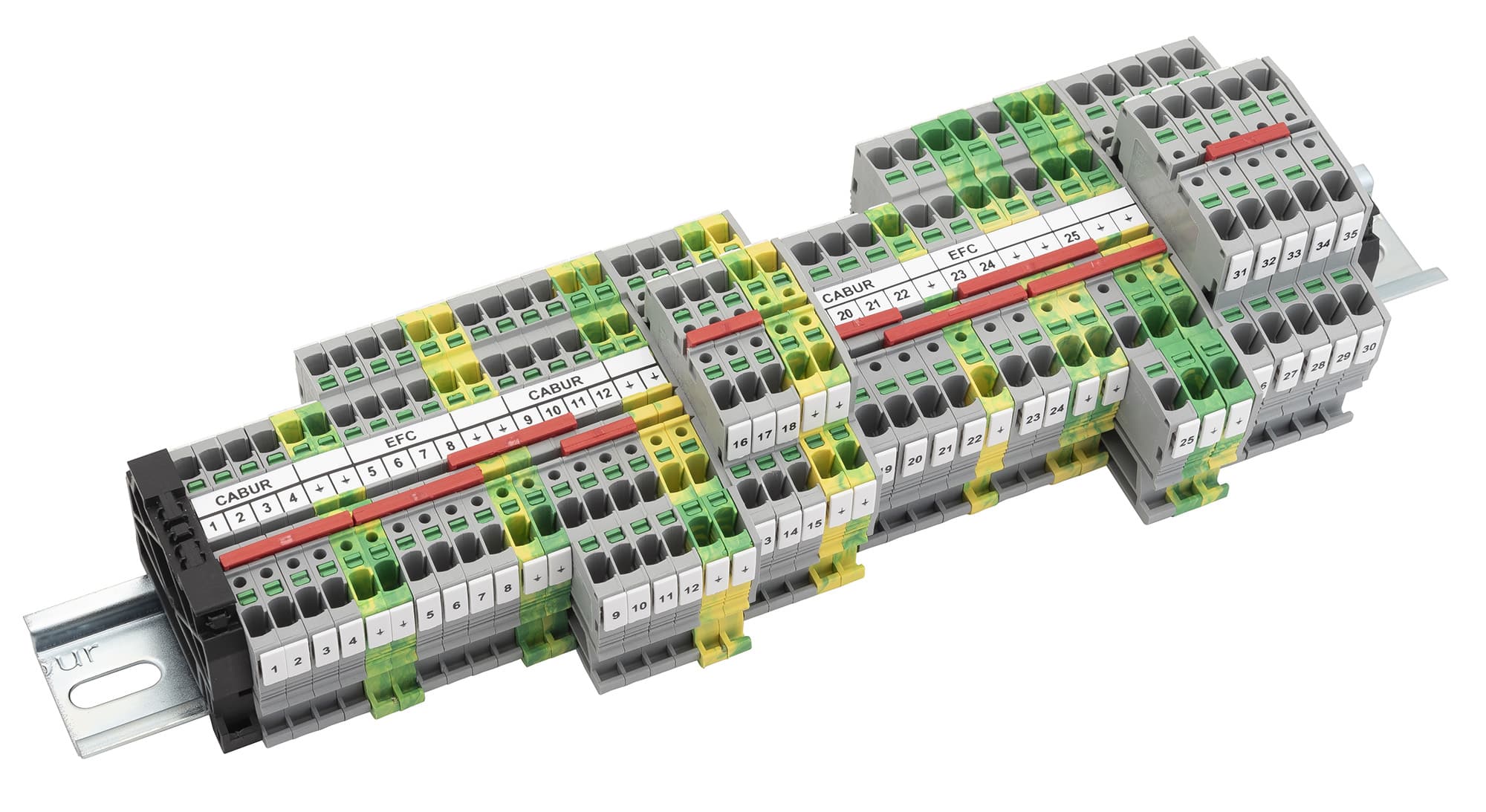 CABUR PUSH-IN TECHNOLOGY terminal block EFC series