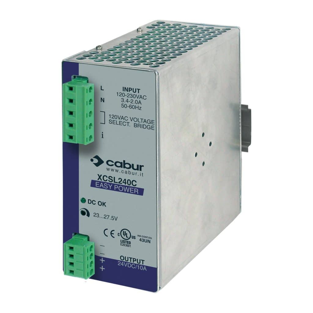 CABUR mod. XCSL240C single phase power supplies CSL SERIES