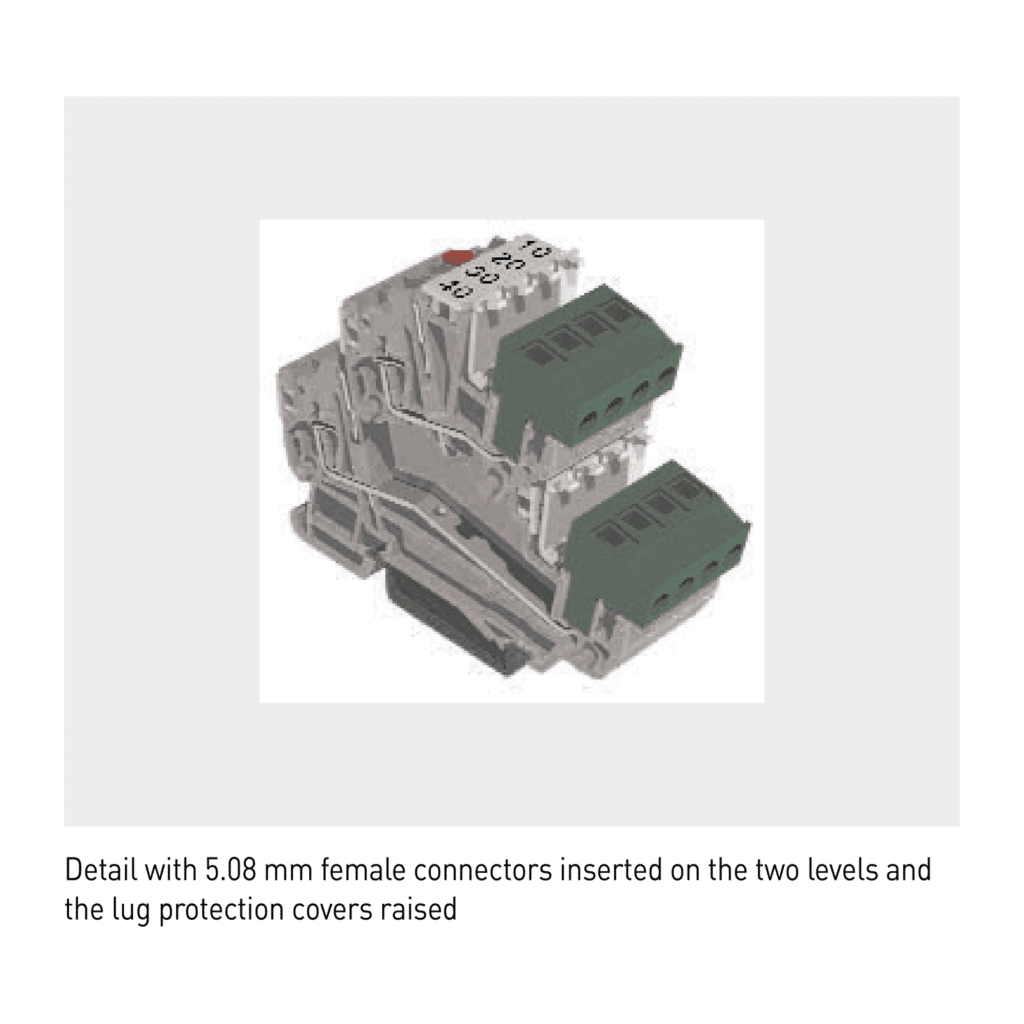 CABUR mod HC200GR HCD SERIES terminal block